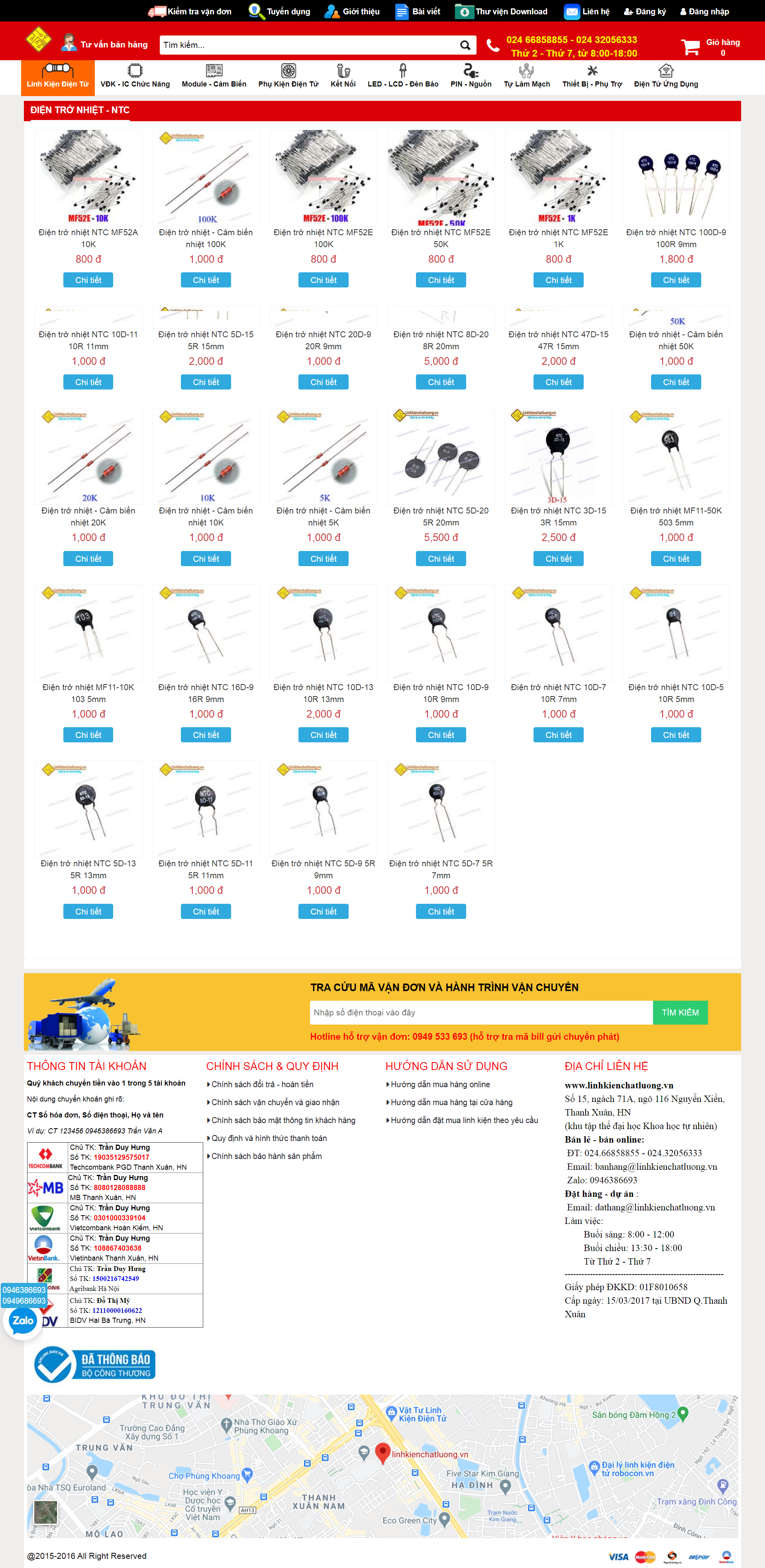 Thiết kế Web điện trở nhiệt - VietAdsGroup.Vn