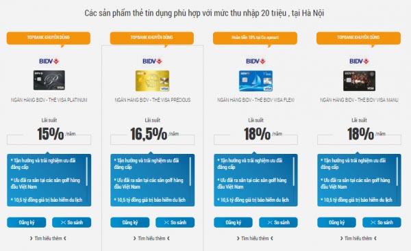 Hướng dẫn cách làm thẻ Visa ngân hàng BIDV năm 2021